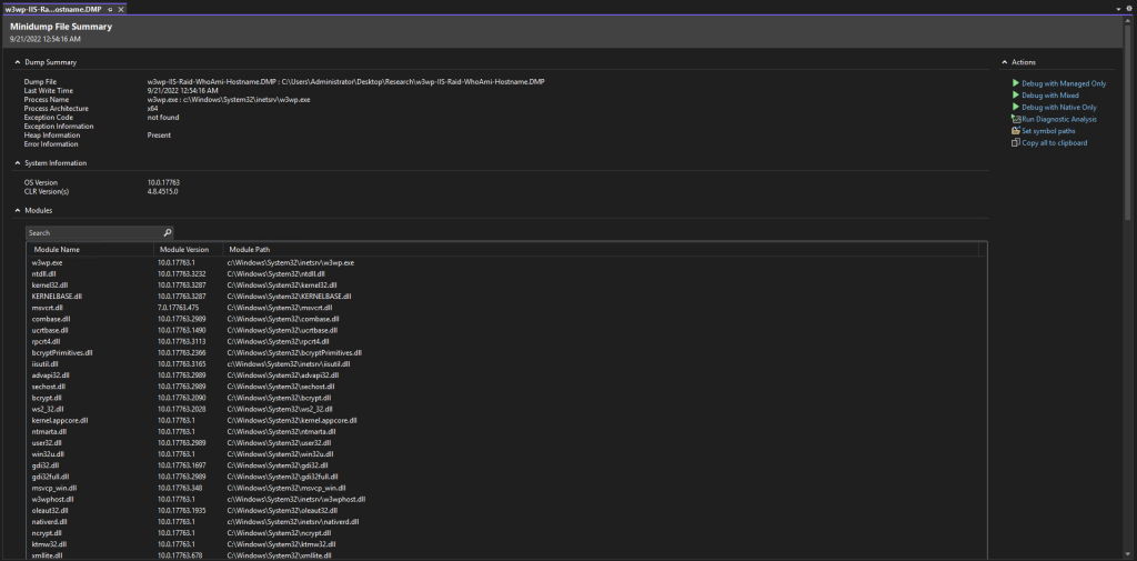 Analyzing & Detecting IIS Backdoors | RobWillis.info